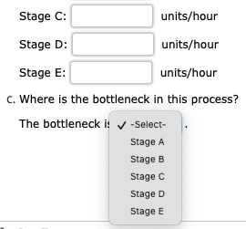 Solved The production process shown below consists of five | Chegg.com