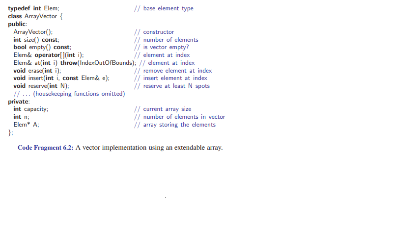 Solved Give complete C++ code for a new class, | Chegg.com
