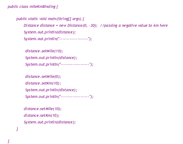 Solved Write a java class named "Distance.java" to | Chegg.com