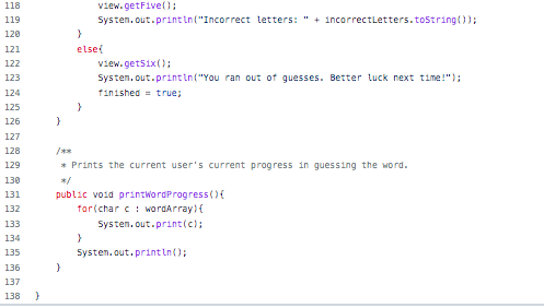 JAVA: MUST USE ALL FILES PROVIDED Change the code to | Chegg.com