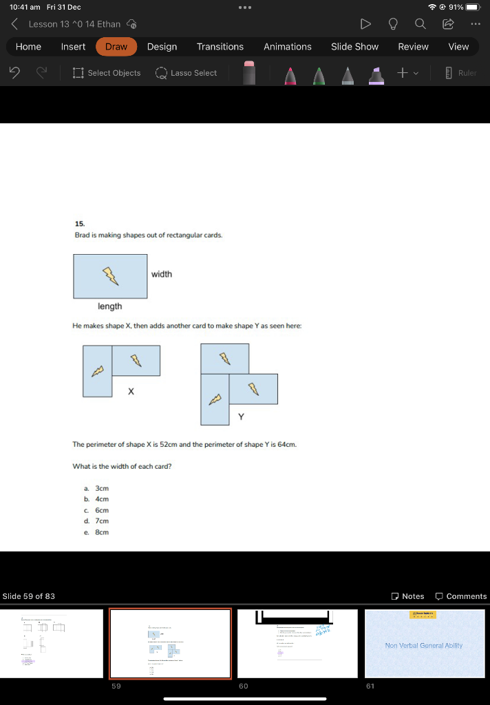 Solved 10:41 am Fri 31 Dec ... @ 91%