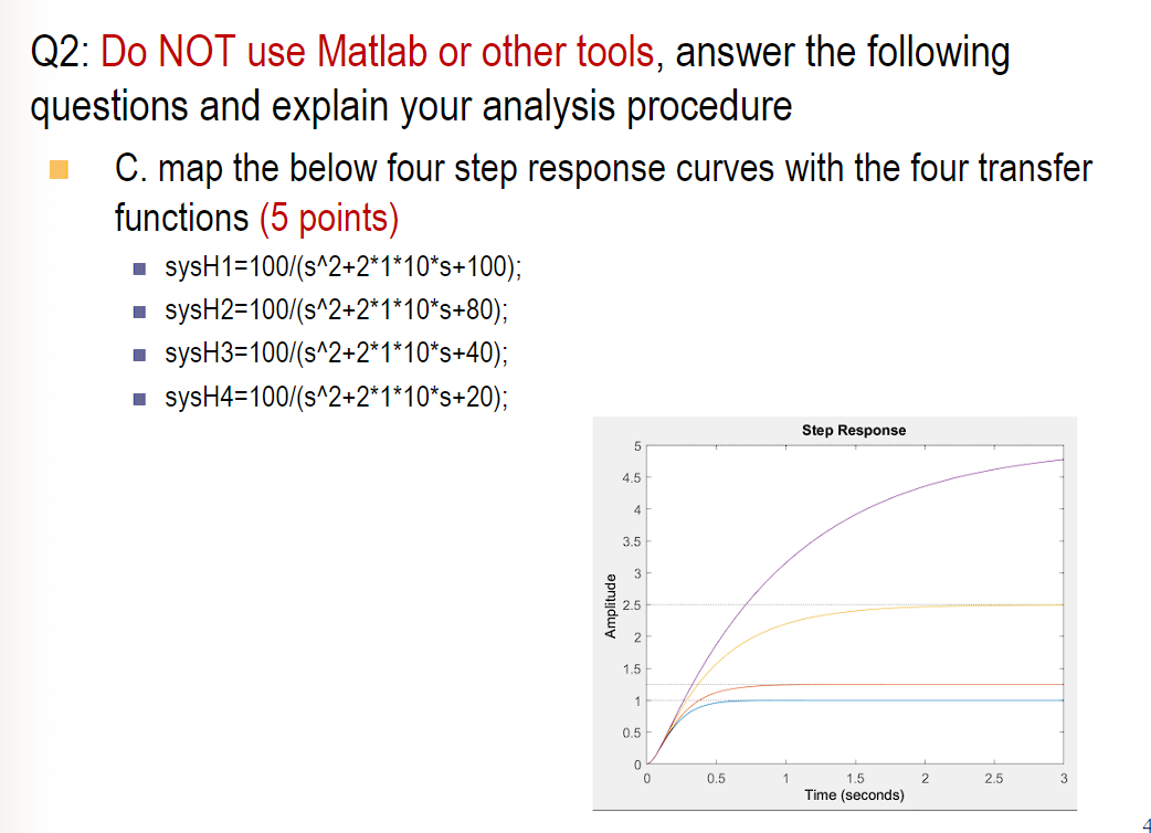 Solved 22: Do NOT use Matlab or other tools, answer the | Chegg.com