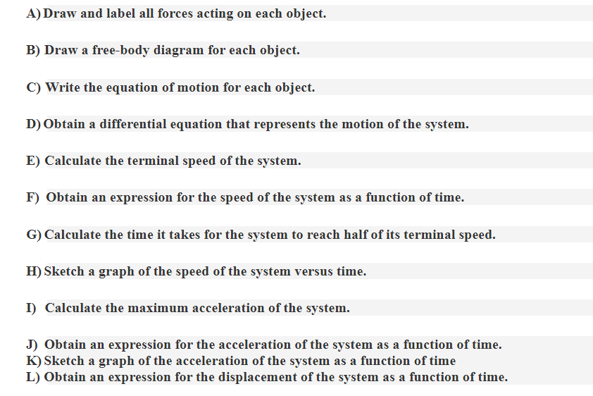 Solved Three blocks are connected as shown in the figure. | Chegg.com