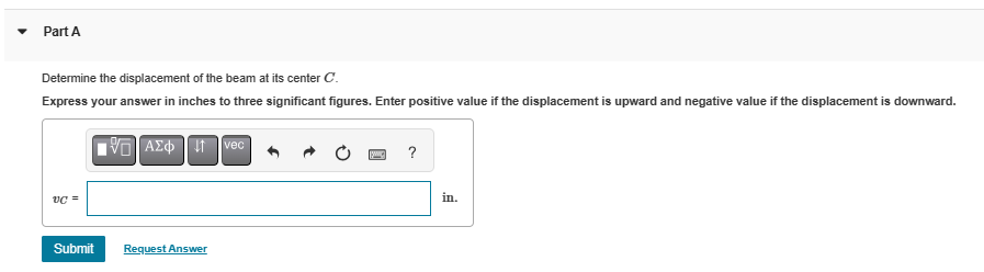 Solved The W12×45 simply supported beam is made of A-36 | Chegg.com