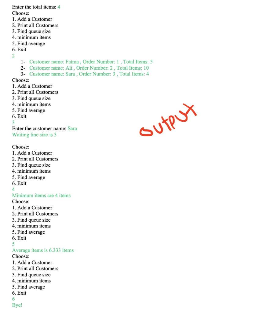 Solved Consider The Queue Data Structure Implementation To Chegg