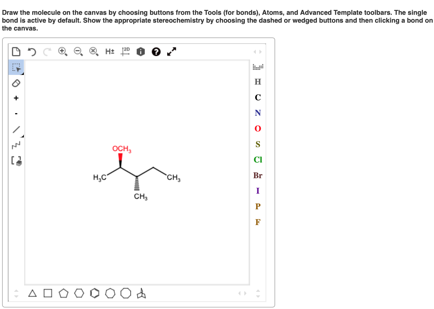 Solved Draw the product formed when the structure shown | Chegg.com