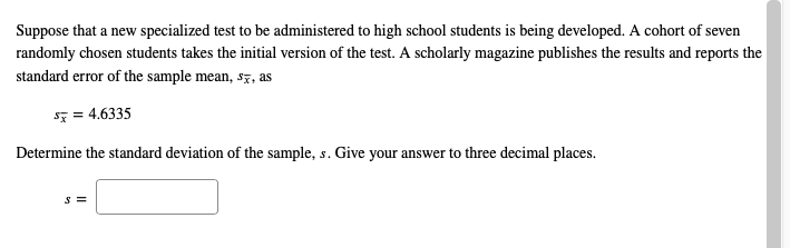 Solved Suppose that a new specialized test to be | Chegg.com