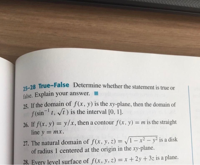 Solved e-False Determine whether the statement is true or | Chegg.com