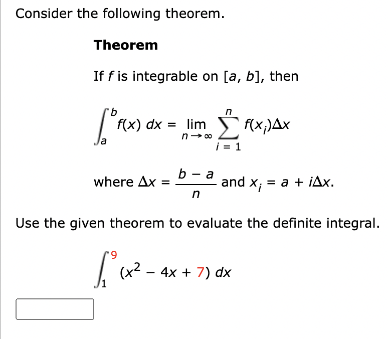Solved Consider the following theorem. Theorem If f is | Chegg.com