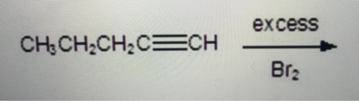 Solved excess Br2 | Chegg.com