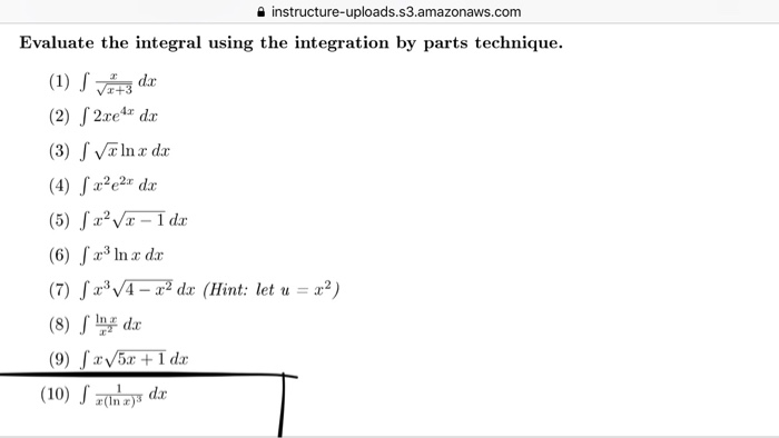 Solved instructure-uploads.s3.amazonaws.com Evaluate the | Chegg.com