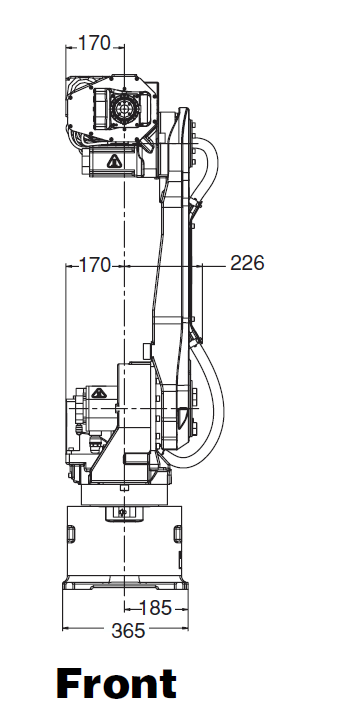 Solved Provide a diagram of the robot indicating each of the | Chegg.com