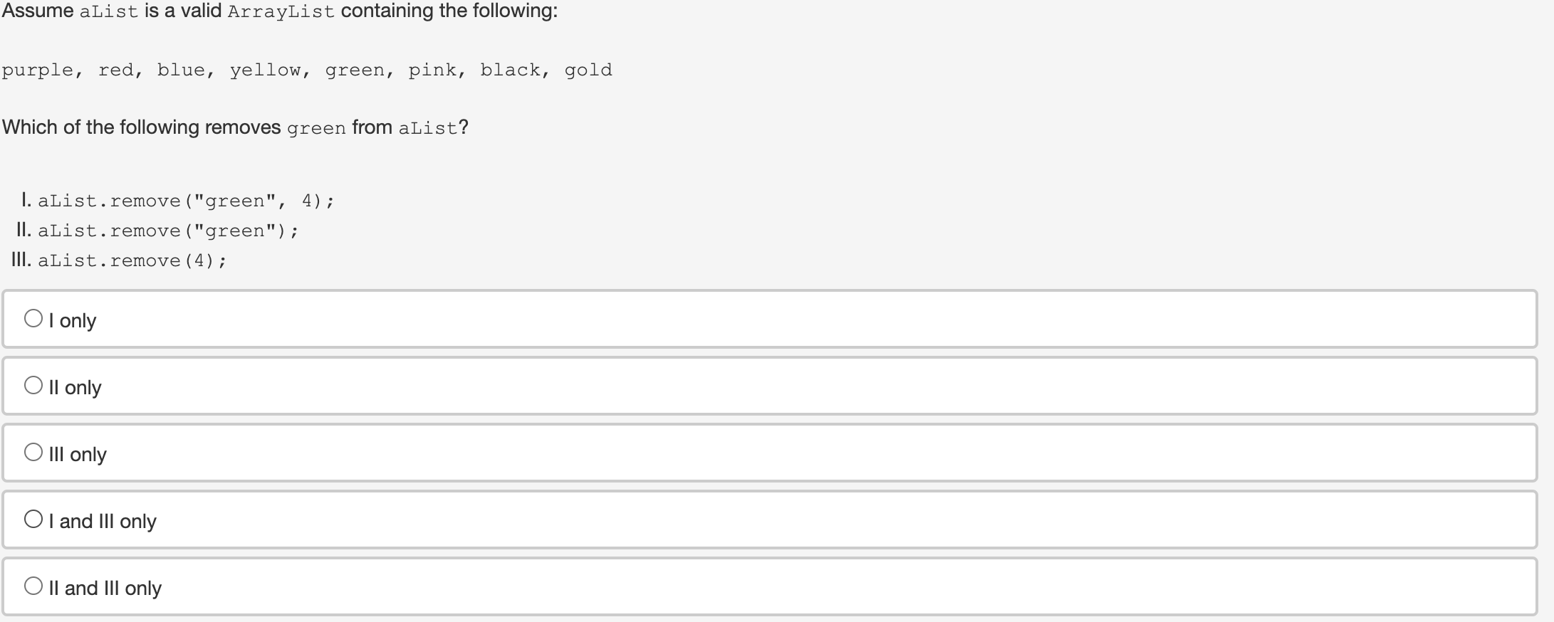 Solved In Reference To For Each Loops Which Of The 5832