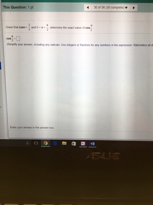 solved-given-that-cos-alpha-2-5-and-0