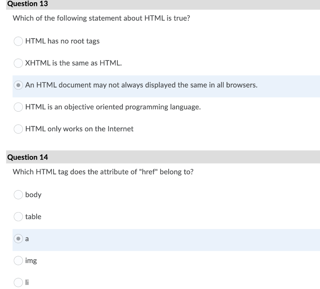 Solved Question 13 Which of the following statement about | Chegg.com
