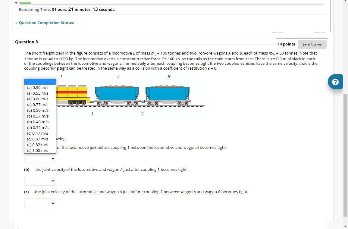 Solved Remaining Time: 3 hours, 21 minutes, 19 seconds. | Chegg.com