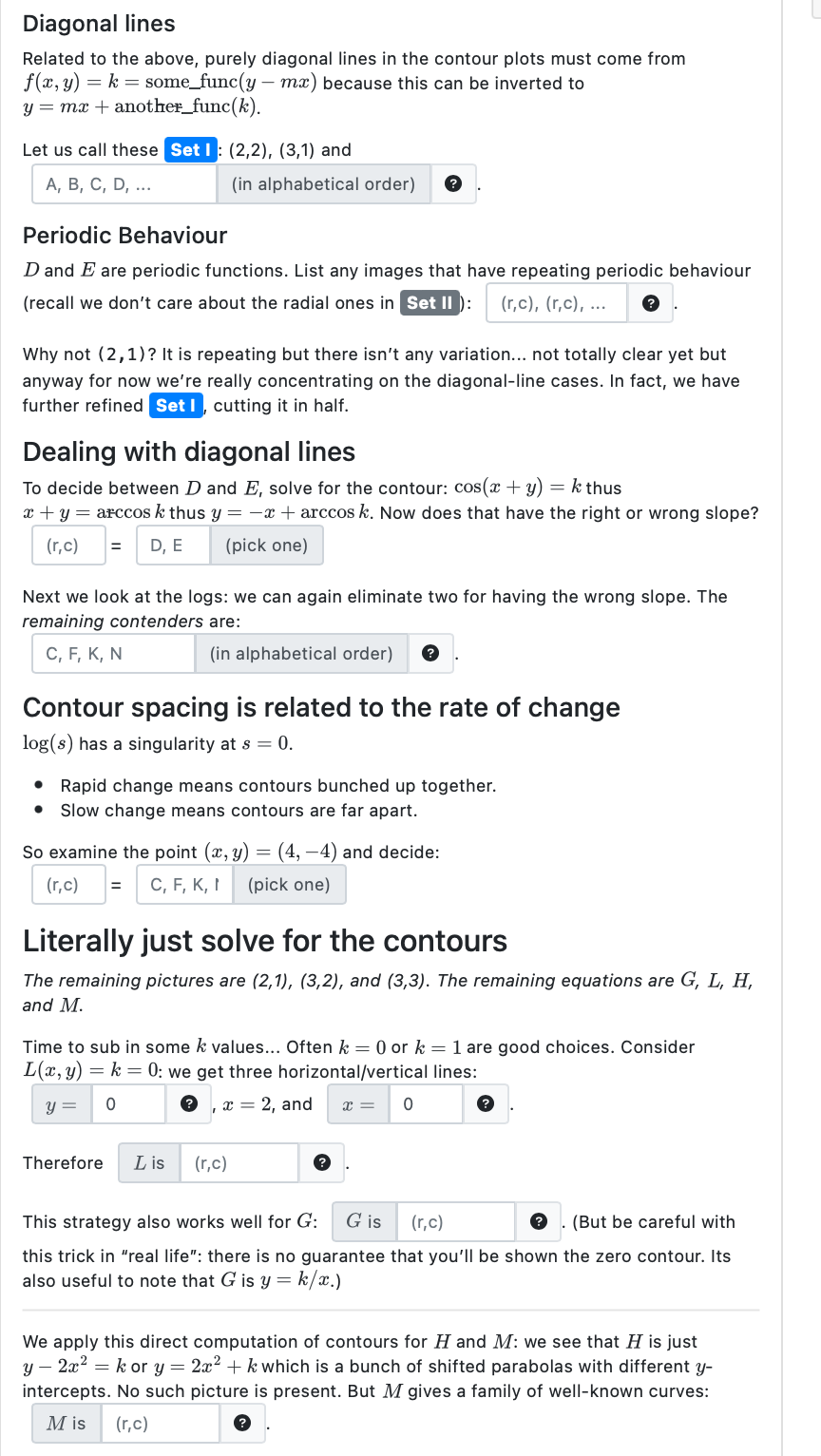Diagonal lines Related to the above, purely diagonal | Chegg.com