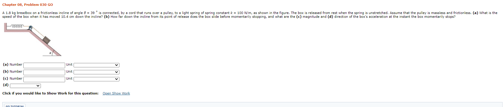 Solved Chapter 08, Problem 030 GO A 1.8 kg breadbox on a | Chegg.com Solved Chapter 08, Problem 030 GO A 1.8 kg breadbox on a | Chegg.com