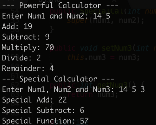 Solved java plz Objectives To understand inheritance | Chegg.com