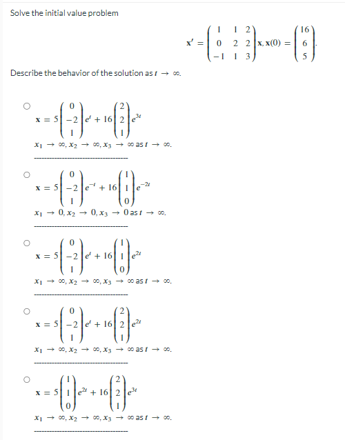 Solved Solve the initial value problem | Chegg.com