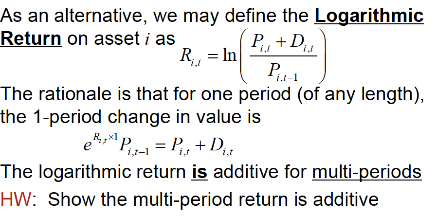 Solved As an alternative, we may define the Logarithmic | Chegg.com