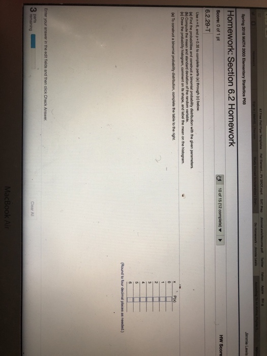 Solved Homework Section 6 2 Homework 10 Of 15 12 0 Of 1 Pt
