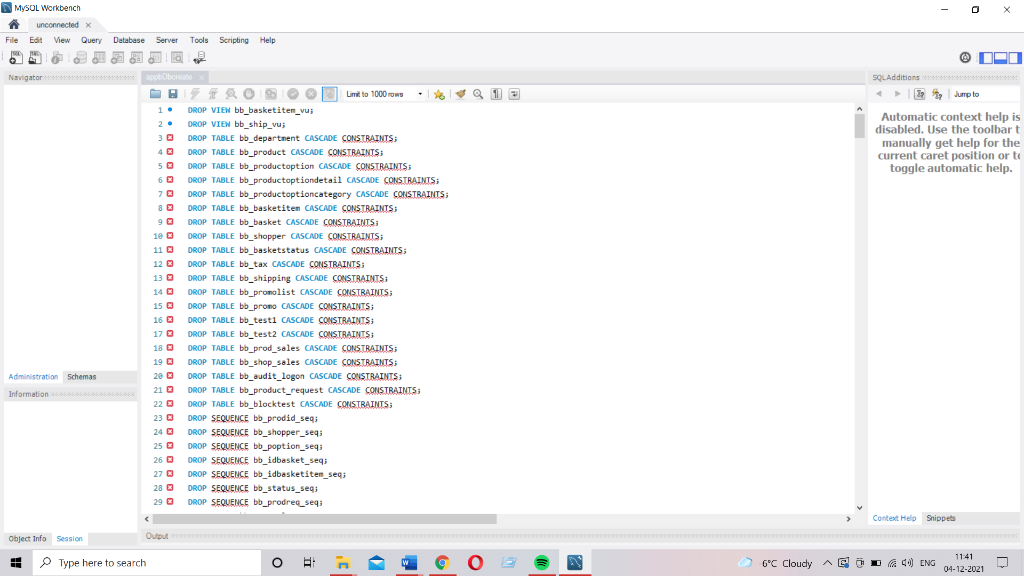 Use SQL Developer and provide screenshot for each | Chegg.com
