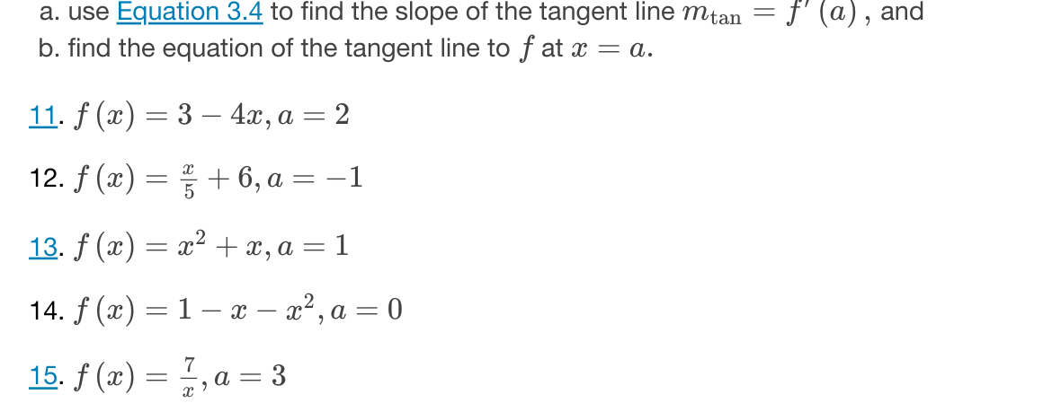 Solved Please help w 13 and 15 Use the tangent equation | Chegg.com
