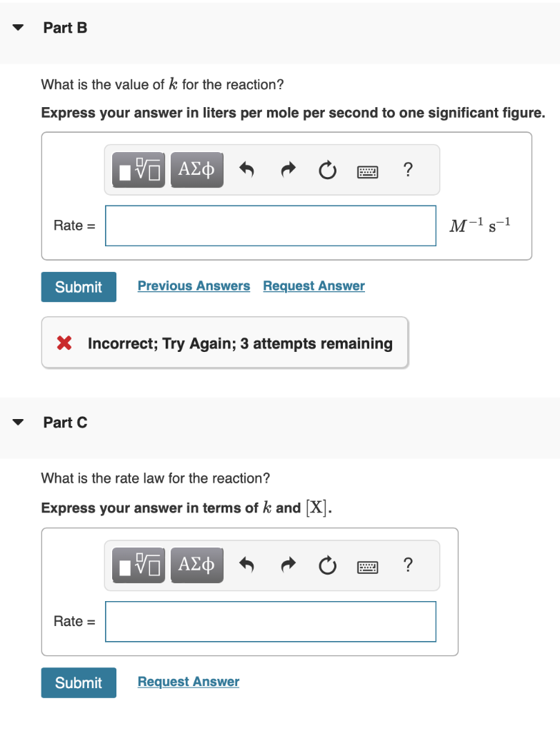Solved MISSED THIS? Watch KCV: The Integrated Rate Law, IWE: | Chegg.com