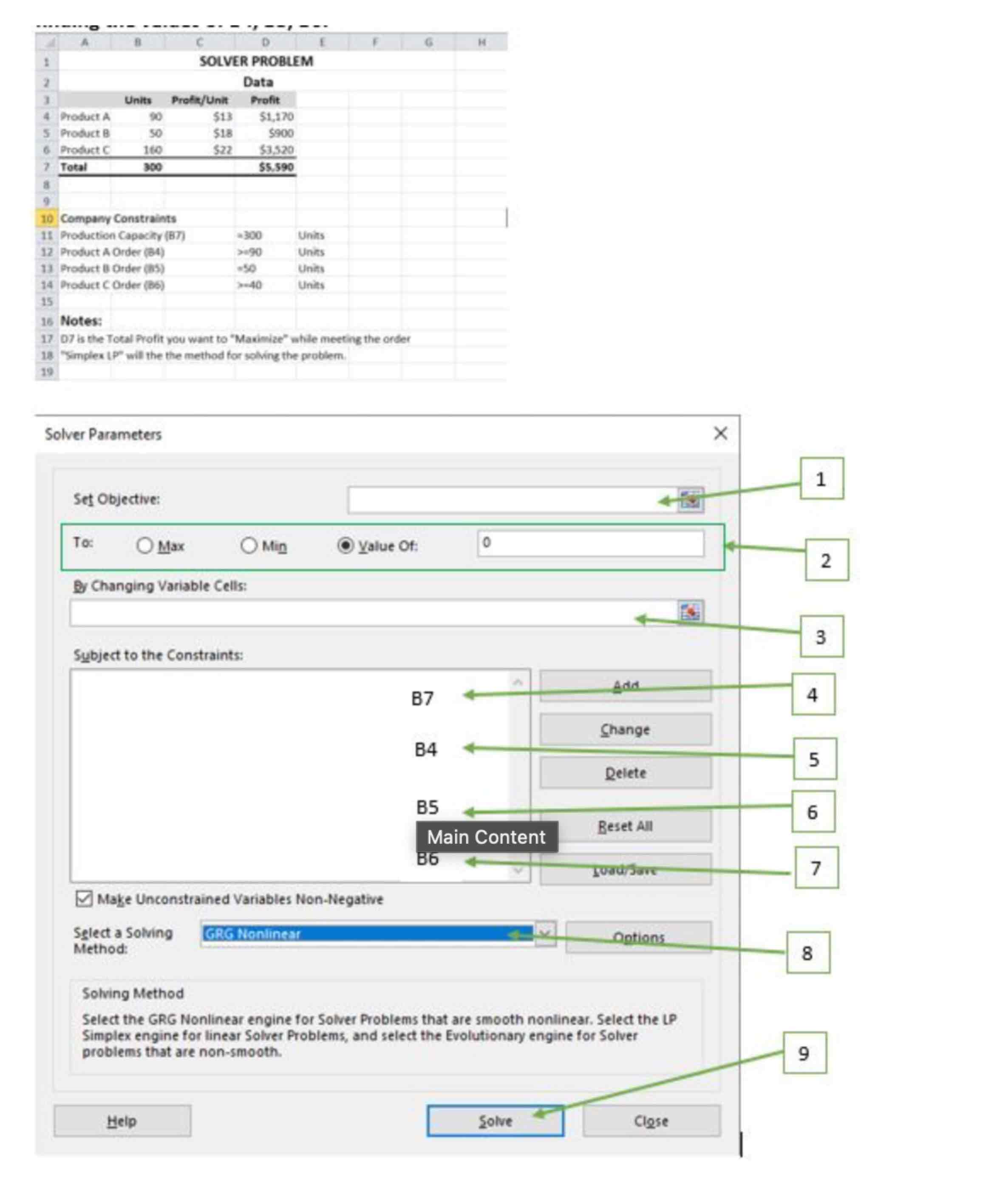 Match the arrow from the diagram to value provided to | Chegg.com
