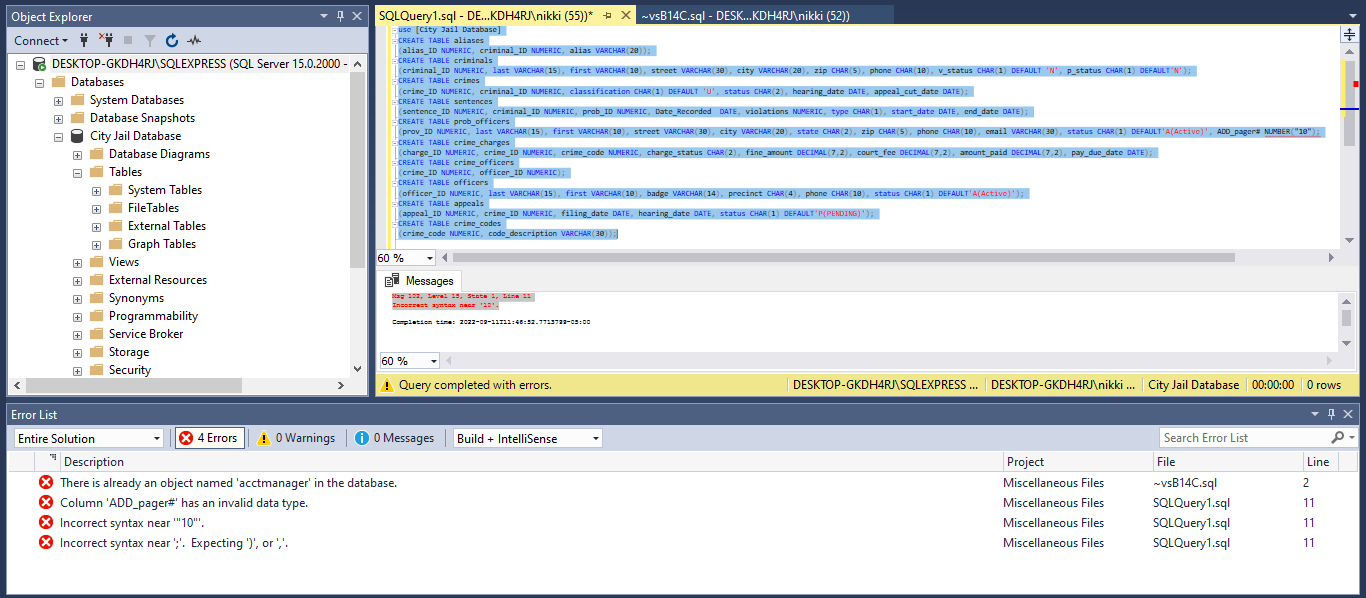 Solved Using Microsoft SQL management studio ONLY. - Help | Chegg.com