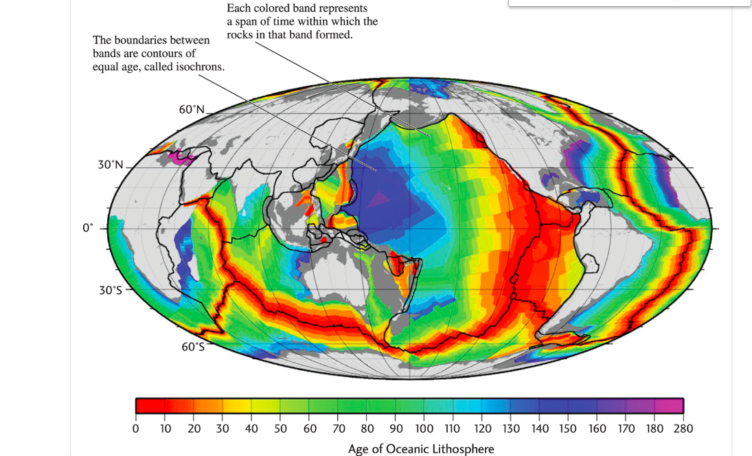 Solved (a) Using the isochron map in Figure 2.15 estimate | Chegg.com