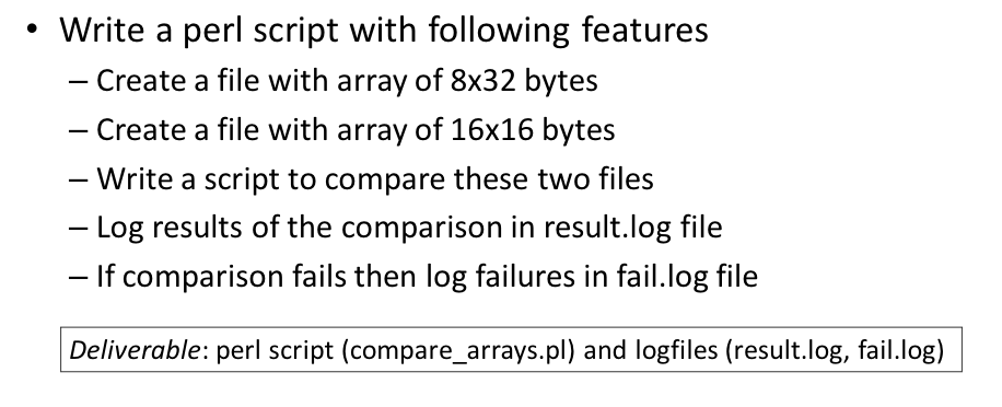 Write a perl script with following features Create a | Chegg.com