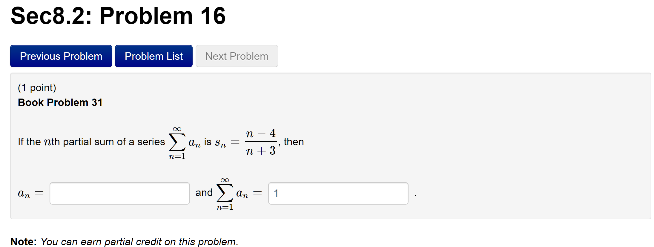 Solved Sec8.2: Problem 16 Previous Problem Problem List Next | Chegg.com