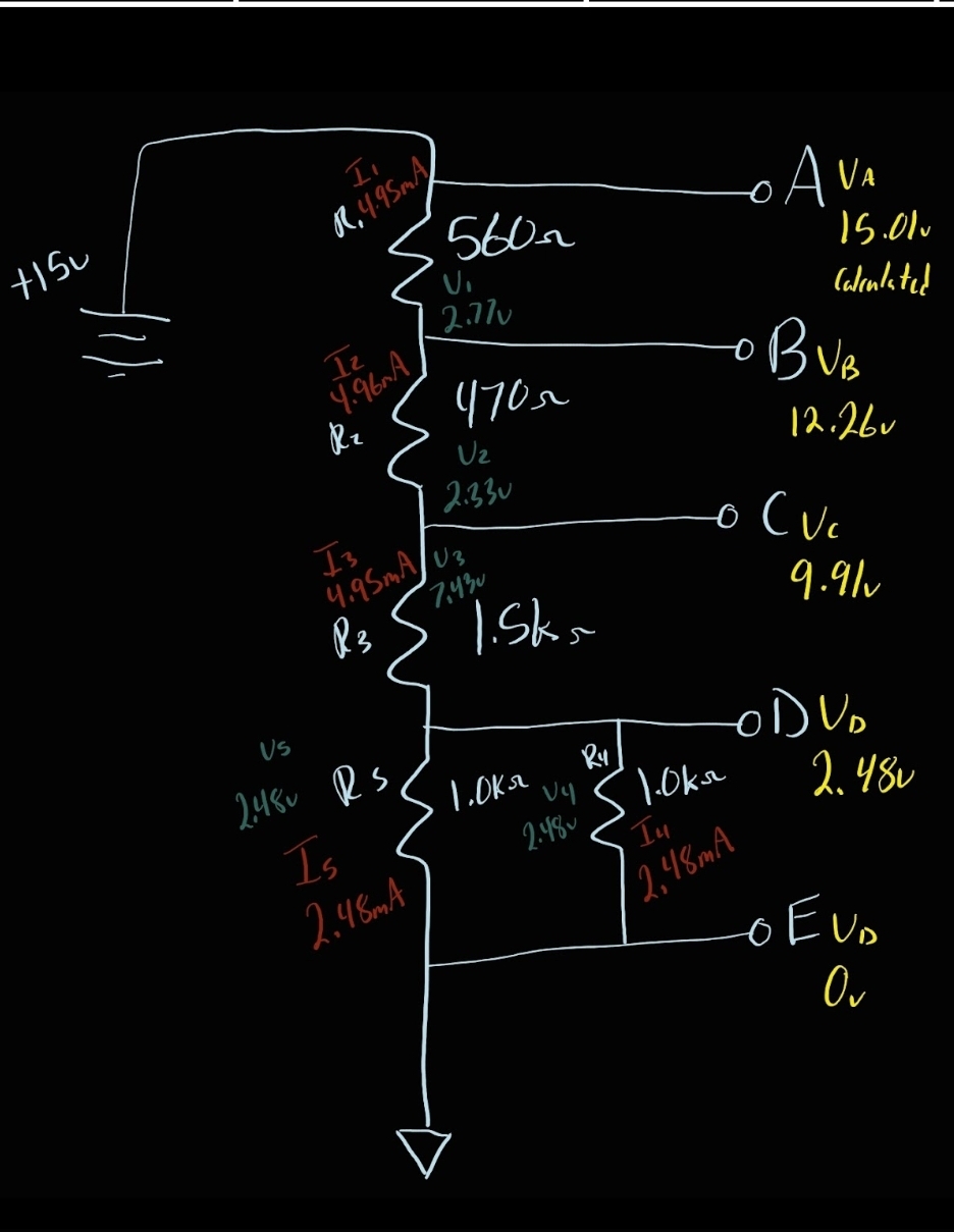 Solved I need to use my multimeter to test the DC test | Chegg.com