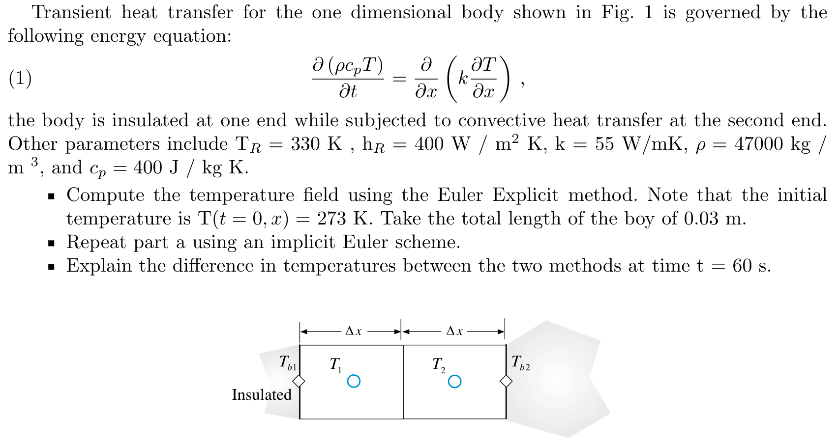 NUMERICAL METHODS Figure 1. Two-dimensional | Chegg.com