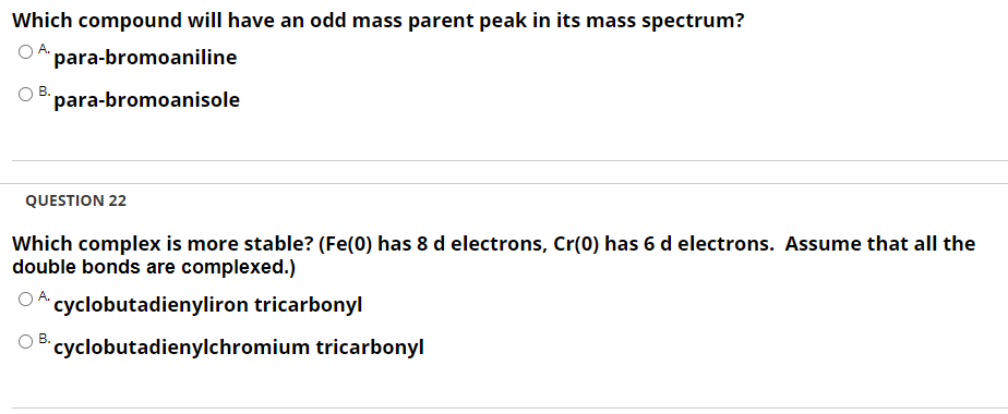 Solved Which compound cannot form an enolate? | Chegg.com