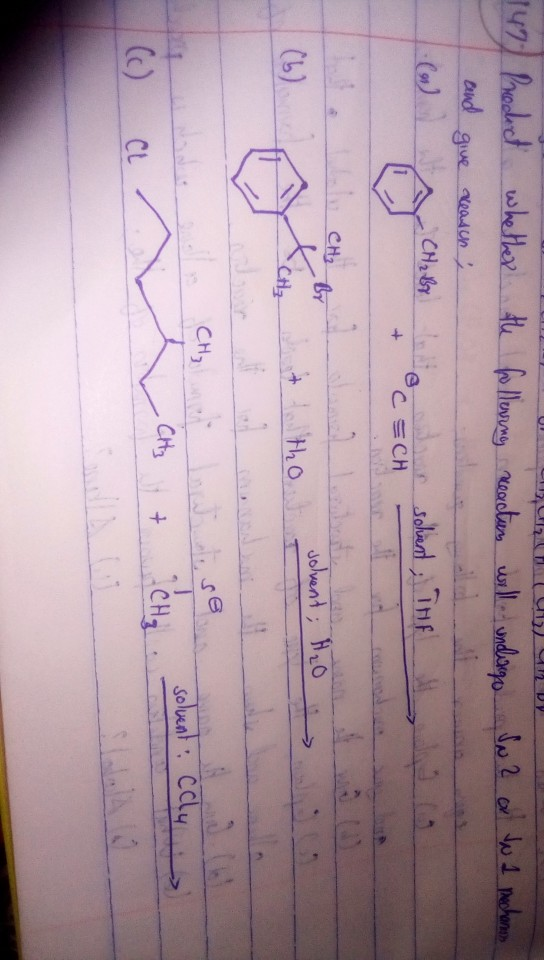 Solved 1.(a)give two reactions in which benzene and ethene | Chegg.com