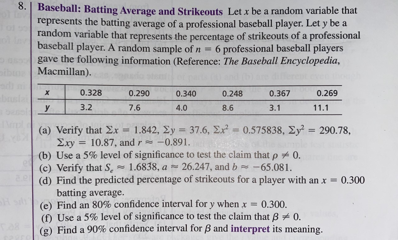 Solved FOR ABOVE PICTURE PLEASE ONLY SOLVE 8B :))) For | Chegg.com