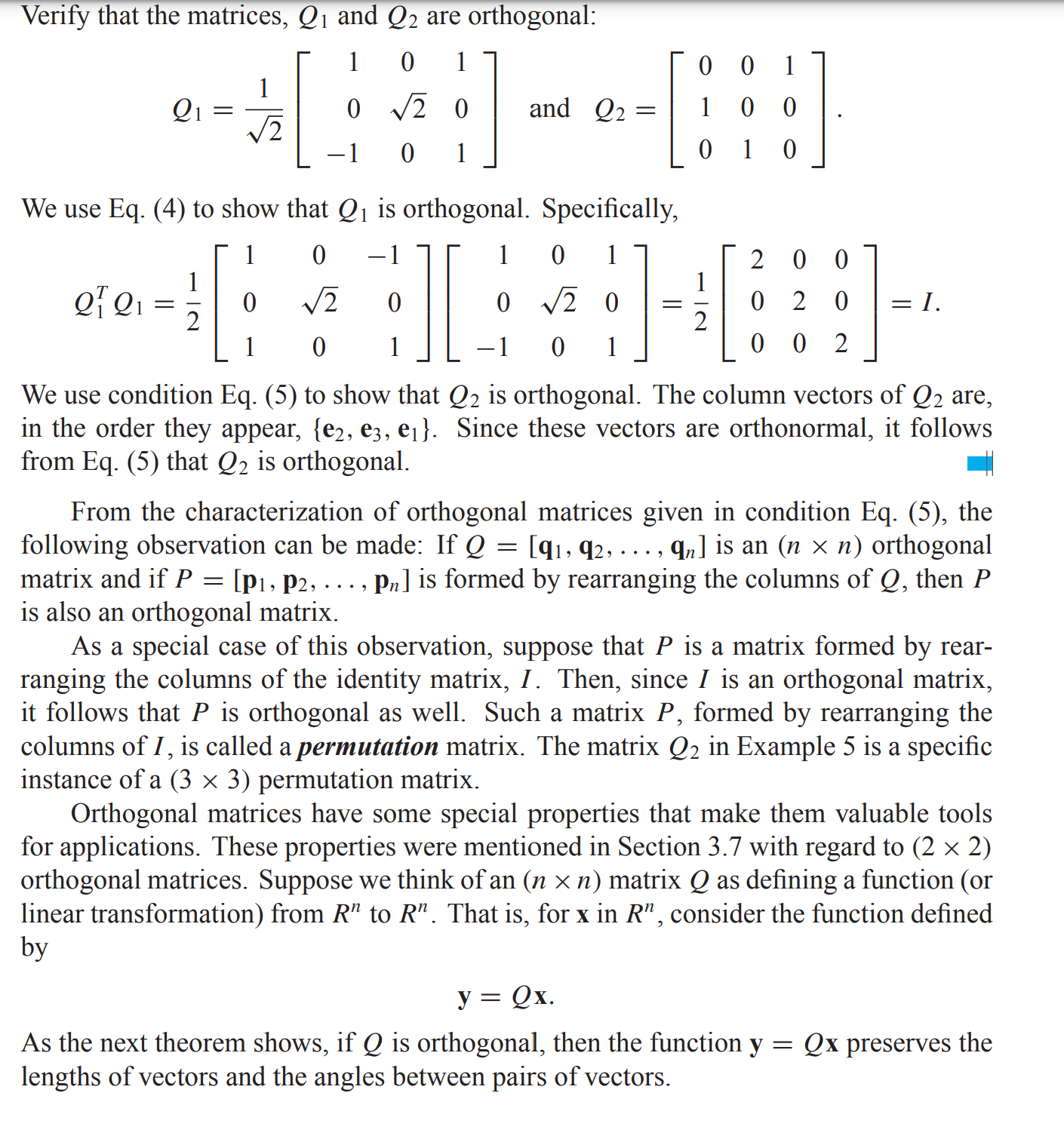 Solved In Exercises 13-18, use condition (5) to determine | Chegg.com