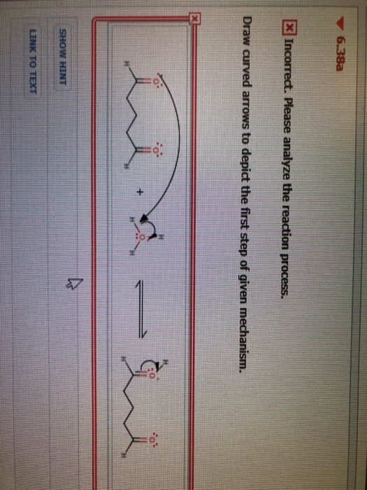 Solved 6.38a on process Draw curved arrows to depict the | Chegg.com