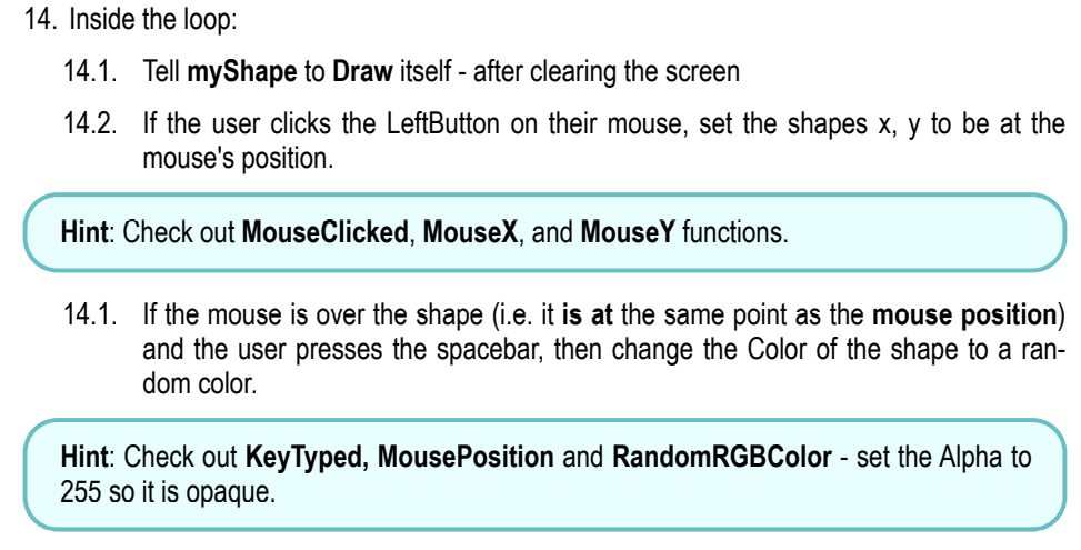 Solved C# PROGRAM USING VISUAL STUDIO AND SPLASHKIT. NEED | Chegg.com