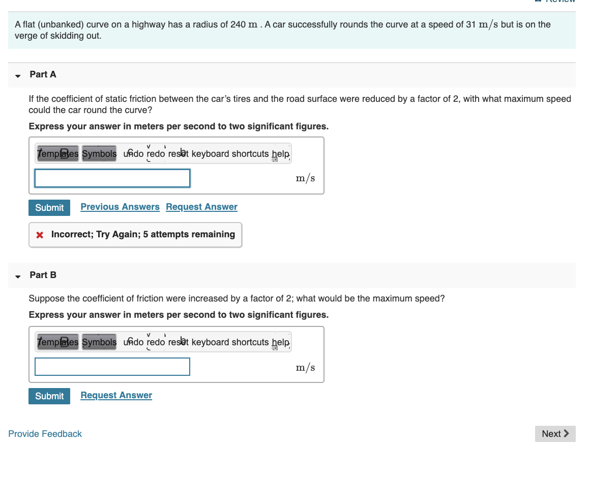 Solved A flat (unbanked) curve on a highway has a radius of | Chegg.com