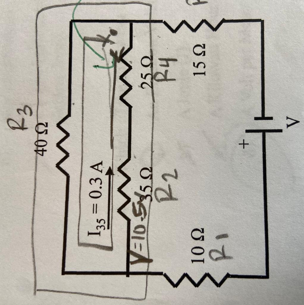 Solved Five resistors are connected across an unknown | Chegg.com