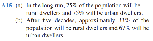 Solved A15 Suppose that census data show that every decade, | Chegg.com