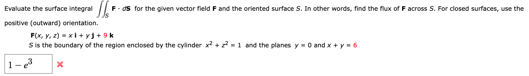 Solved Evaluate the surface integral| F:ds for the given | Chegg.com