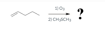 Solved 1) O3 ? 2) CH3SCH 3 | Chegg.com