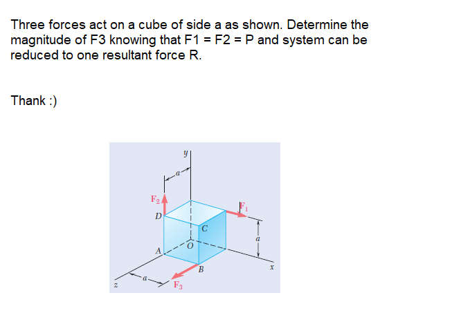 Solved How do you prove that the answer is F3 = -P/2? | Chegg.com