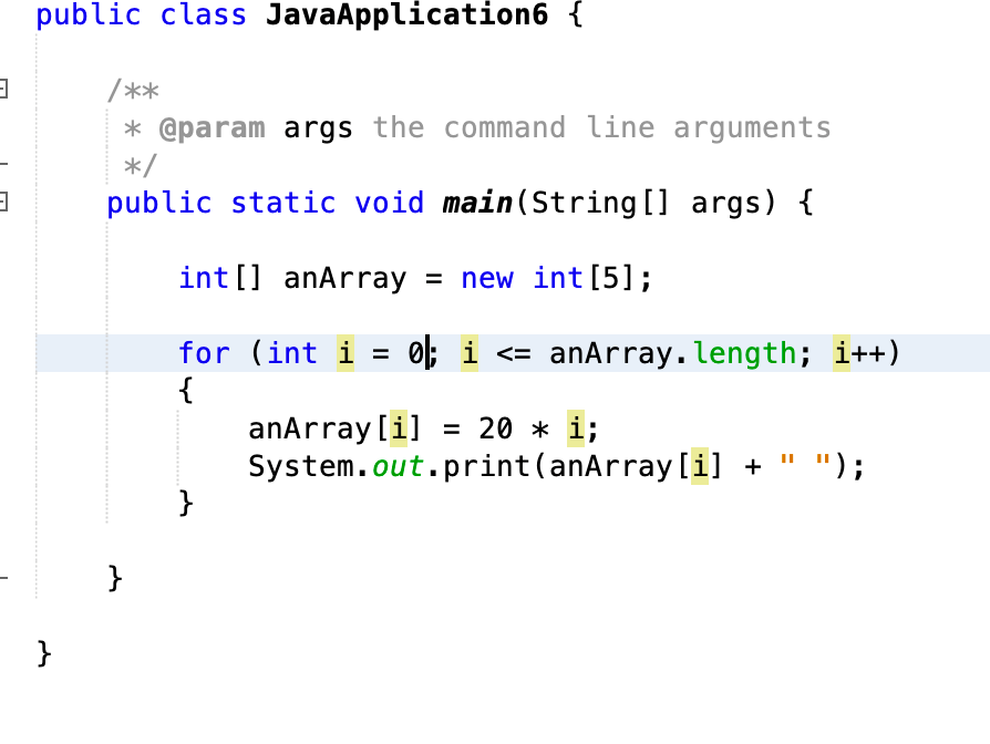 Solved public class JavaApplication6 @param args the command | Chegg.com
