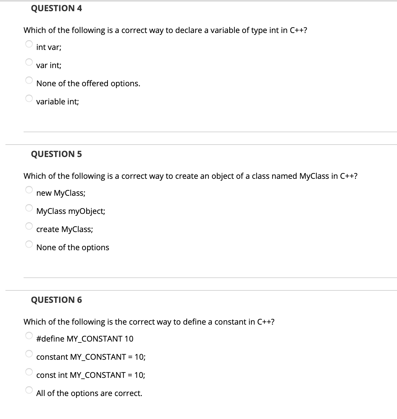 Solved True/False: An array is a collection of variables of | Chegg.com